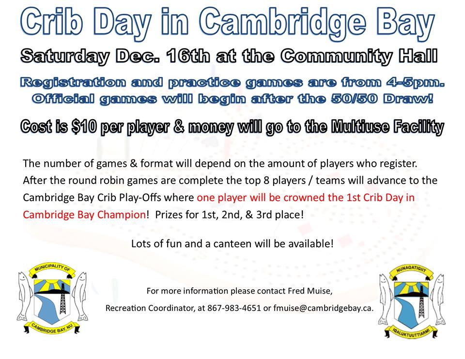 Crib Day in Cambridge Bay | Cambridge Bay